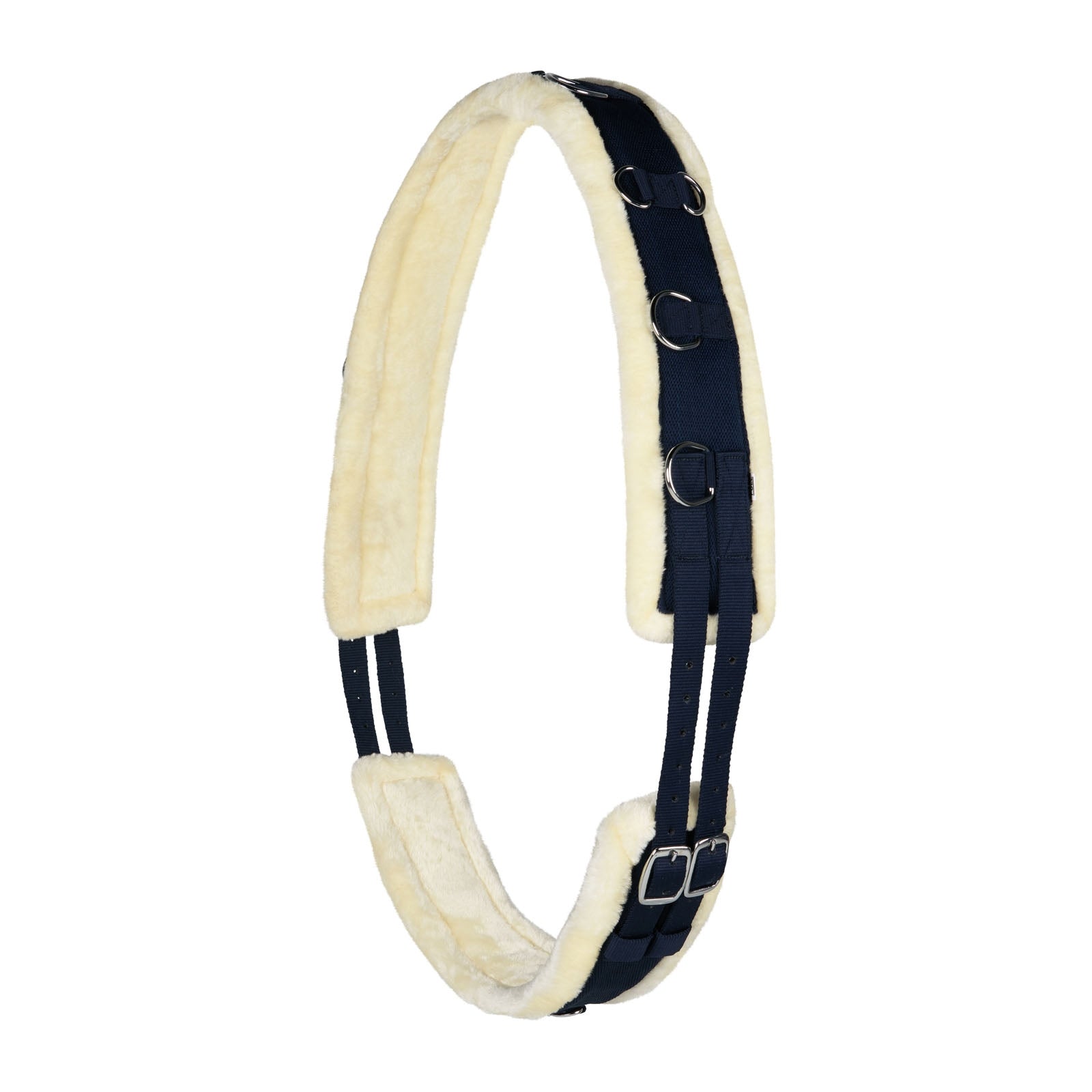 Horze Lunging Girth – Dark Blue, 100% Polyester – horze