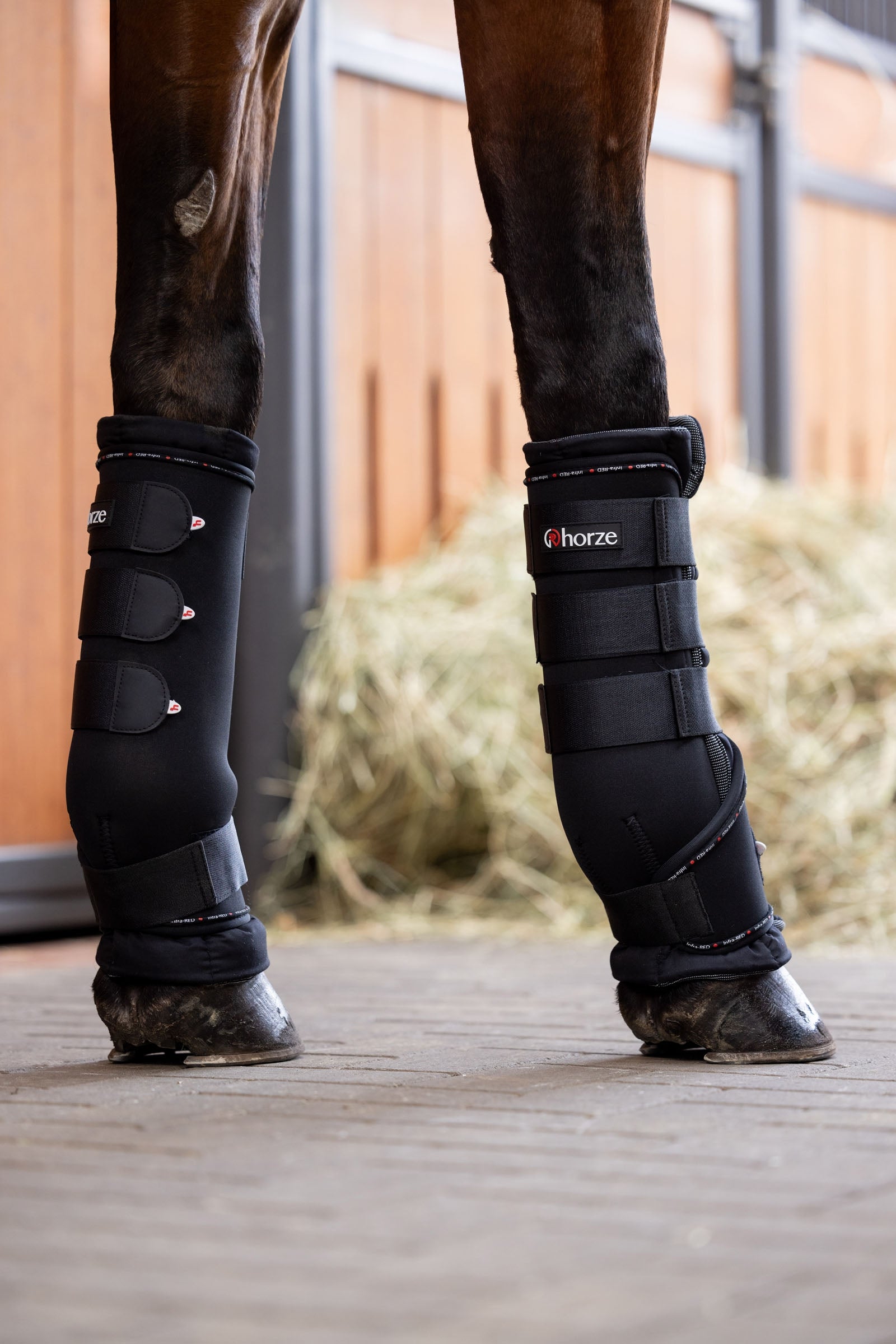 Horze Cairo Infra-red Stable Boots Anthracite – horze