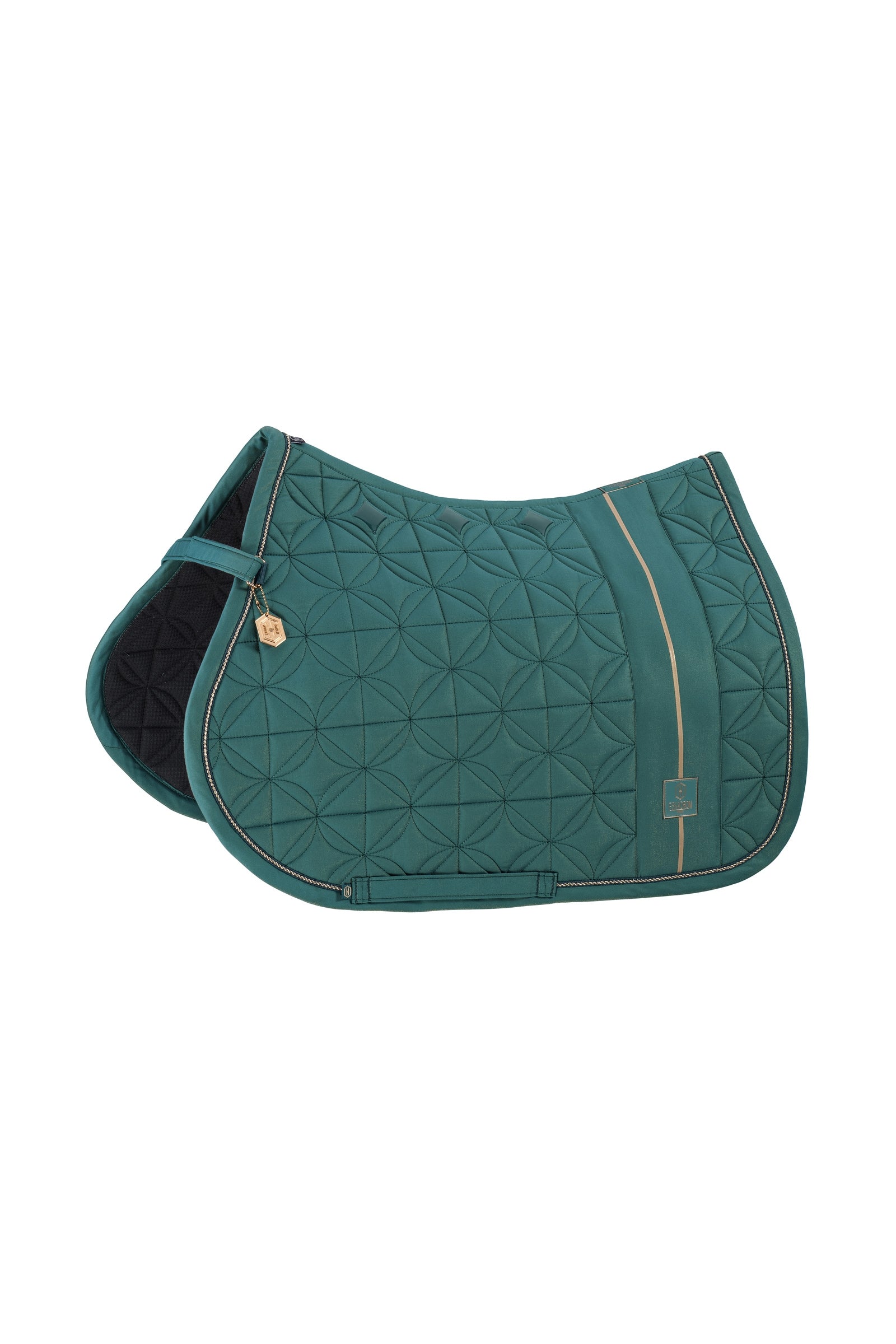 Heritage AW24 Big Square Glam All Purpose Saddle Pad Vintage Green F ...