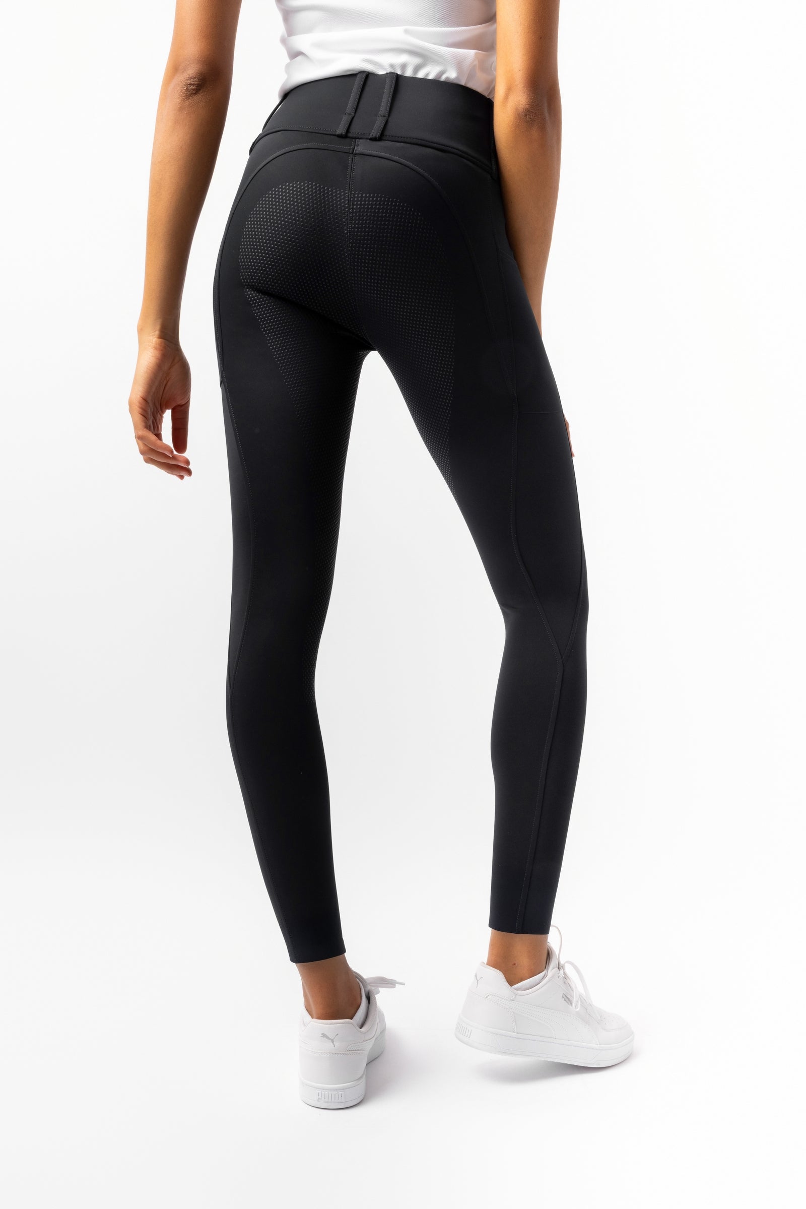 Sophia Women´s Full Grip Riding Tights Black 4 – horze